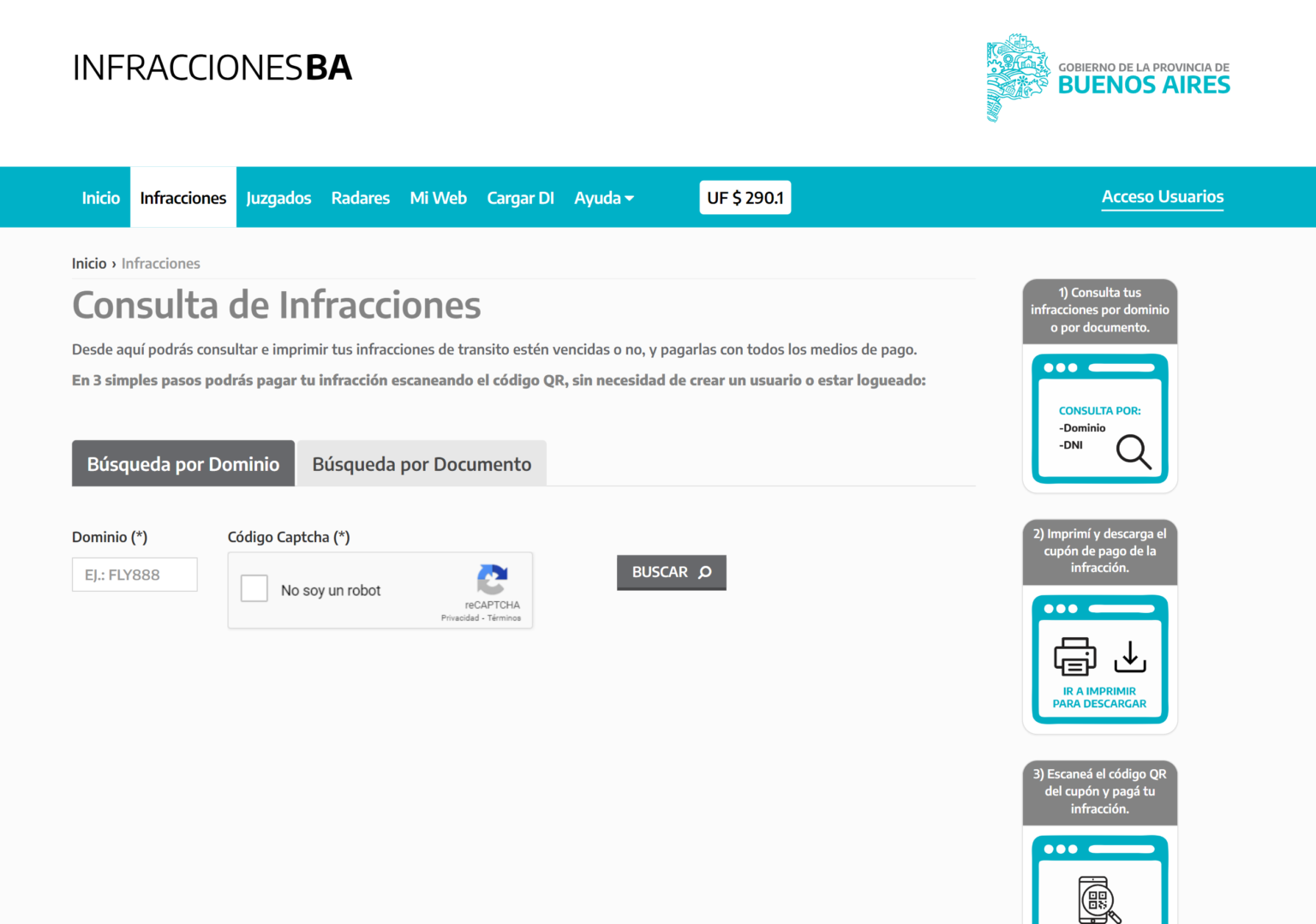 Cómo saber si tengo una multa en la Provincia de Buenos Aires