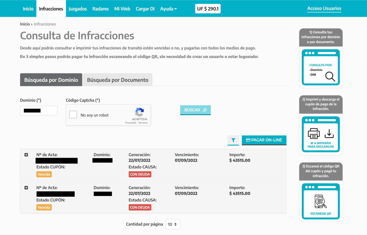 Cómo saber si tengo una multa en la Provincia de Buenos Aires
